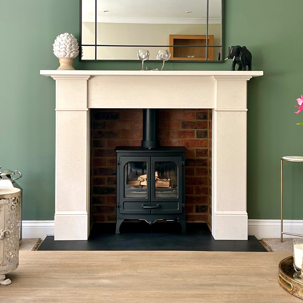 Bespoke Limestone Fireplace Surrounds – EcoFires and Stoves