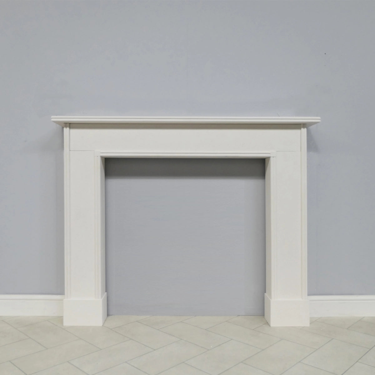 Limestone Fireplace Surround - Camden Aegean Limestone – EcoFires and ...